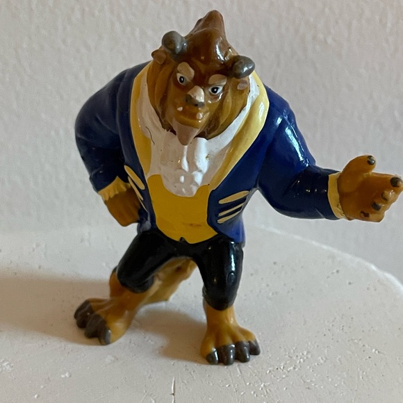 Disney | Toys | Group 7 Disney Figurines Toys Beauty The Beast ...